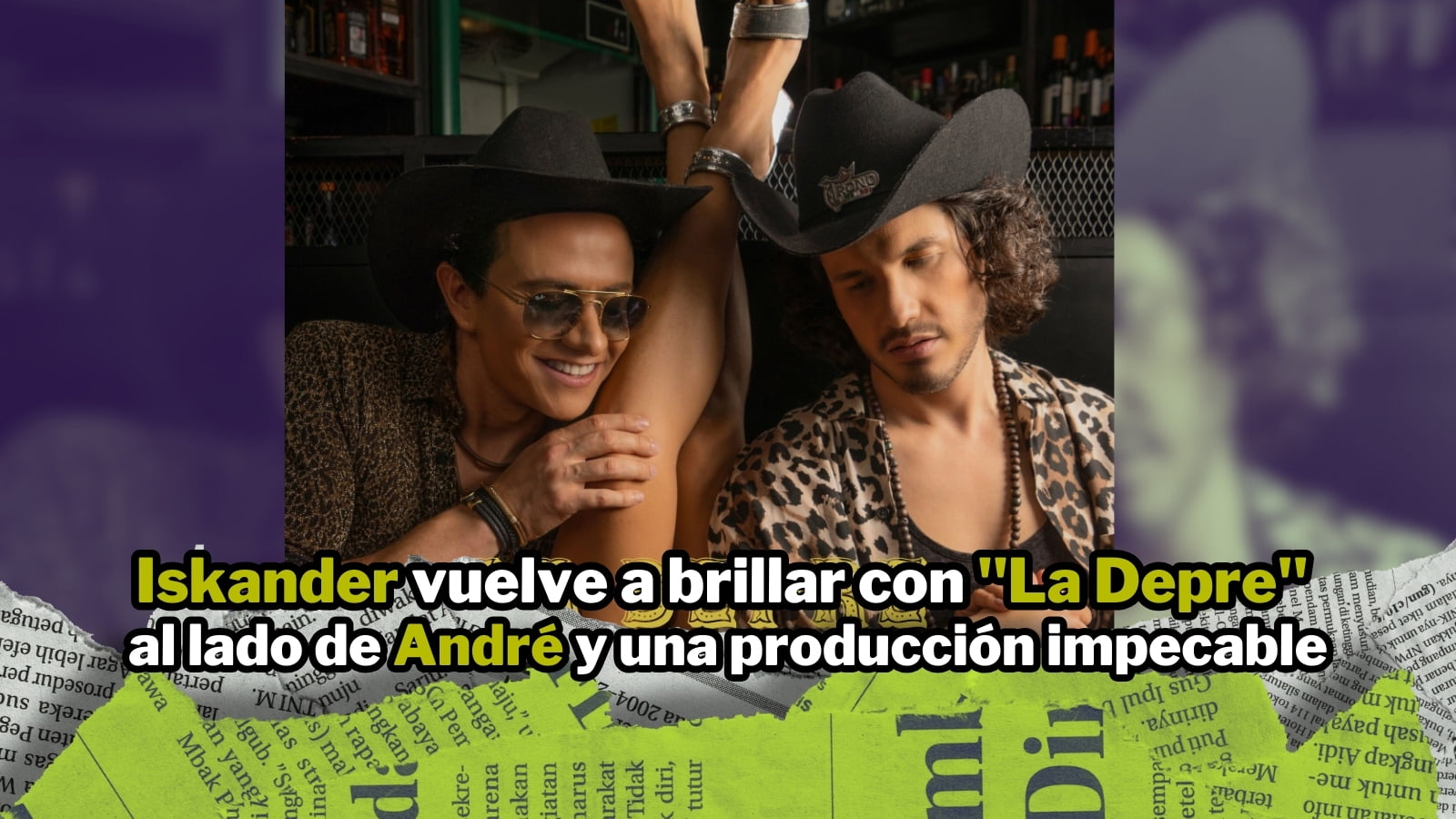 Iskander y André Se Unen en un Nuevo Éxito: ¡Descubre "La Depre”! - Ni ...