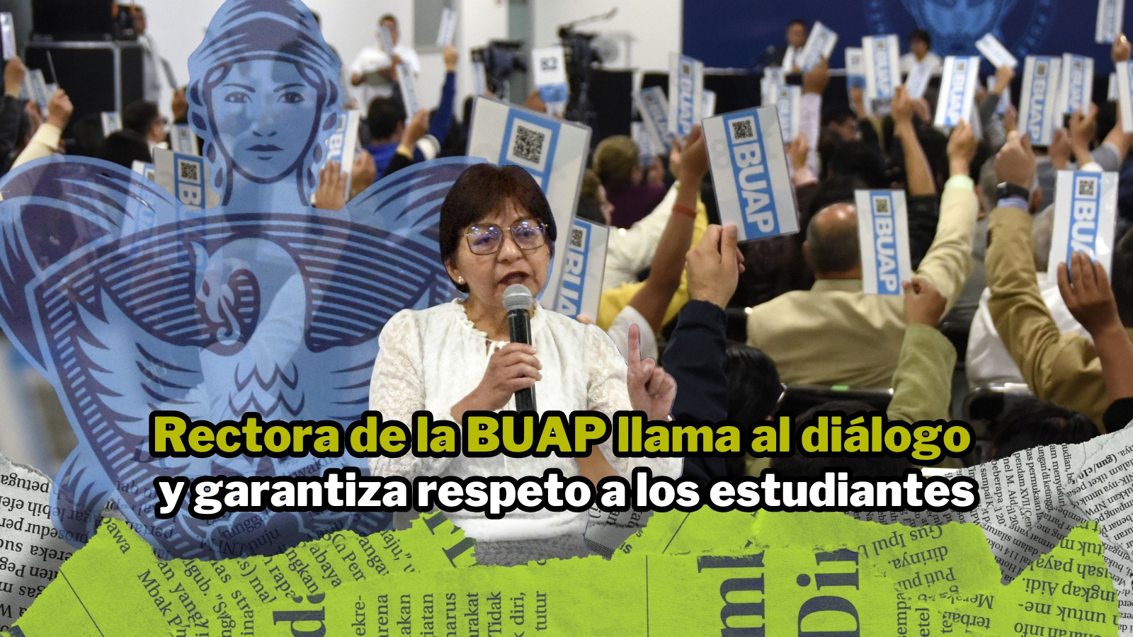 Rectora de la BUAP llama al diálogo y garantiza respeto a los ...