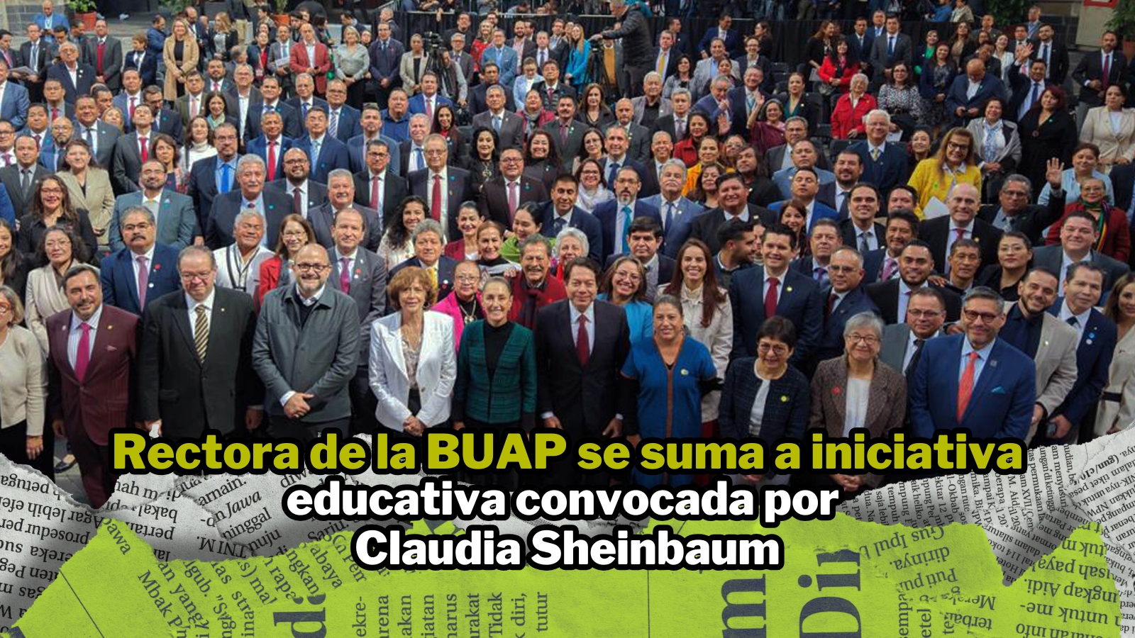 La Rectora de la BUAP participa en la Primera Reunión Nacional de ...